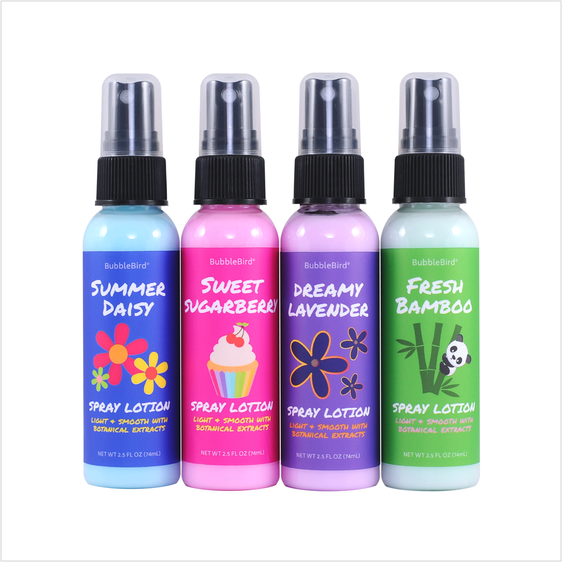 Spray Lotion – BubbleBird Inc.